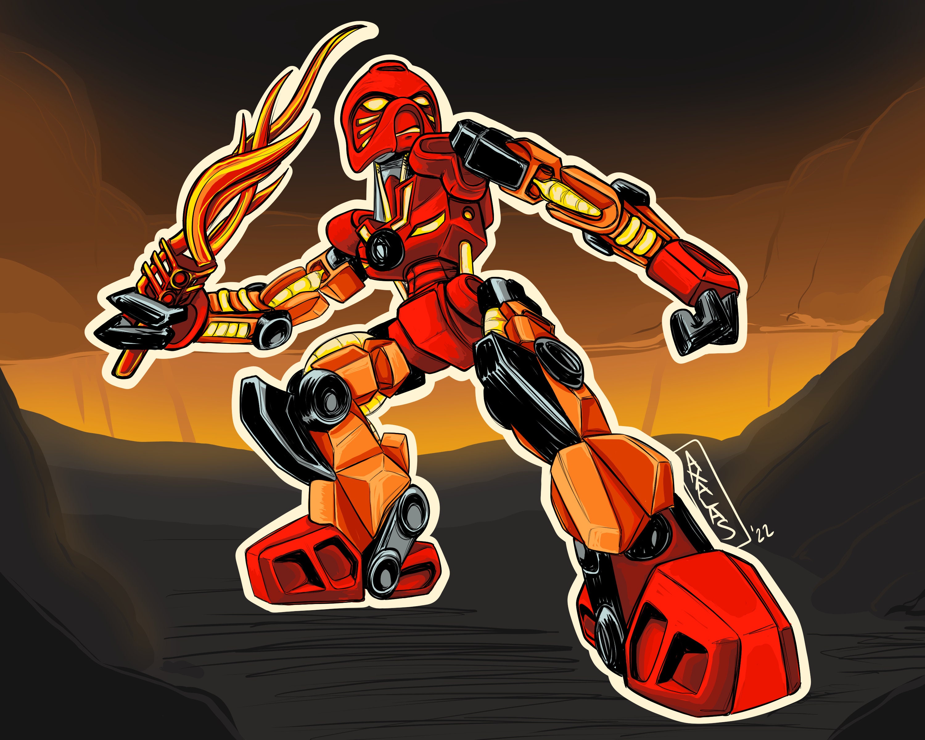 Bionicle 2022 Gali Art