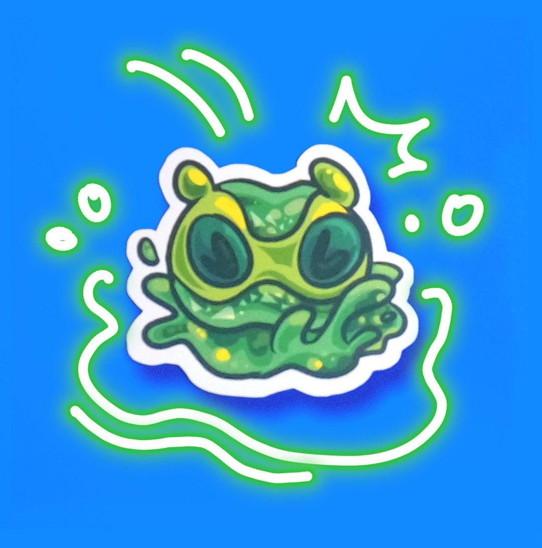 Mosh Gekko Sticker - Etsy