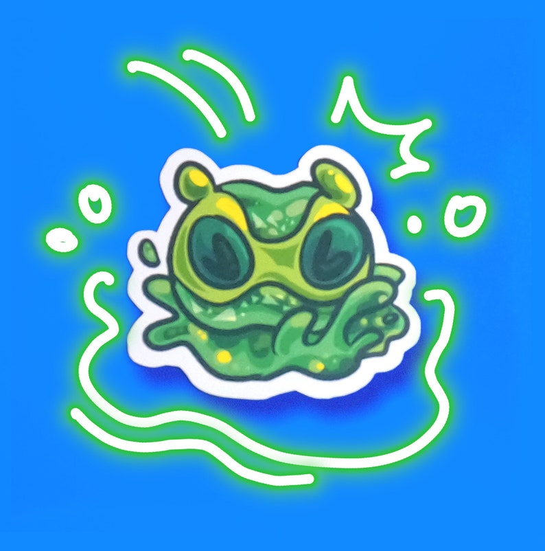 Mosh Gekko Sticker - Etsy