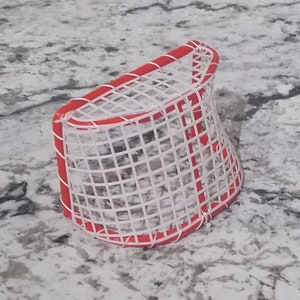 Mini Tabletop Hockey Net & Stick - Etsy