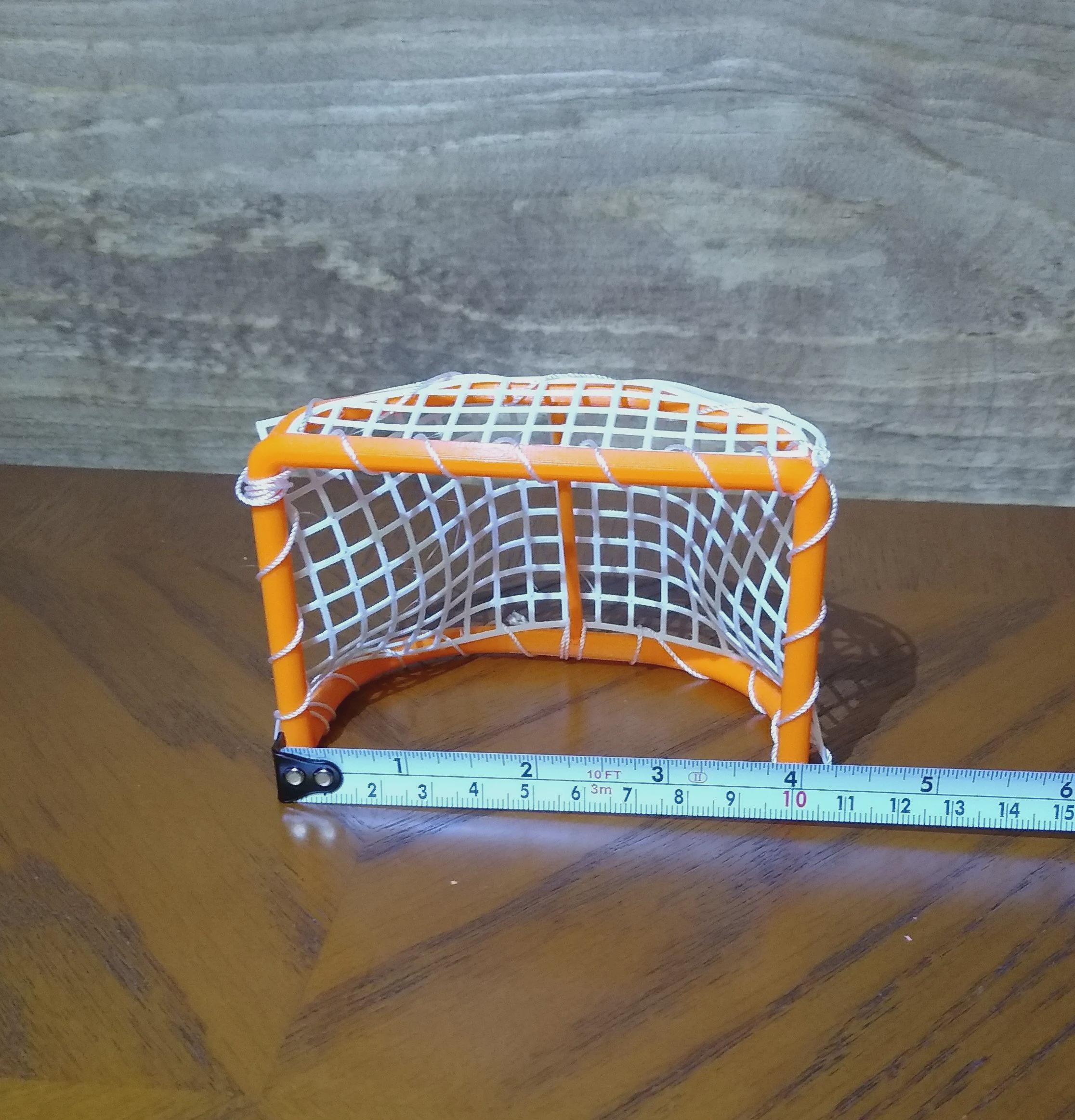 Mini Tabletop Hockey Net & Stick - Etsy