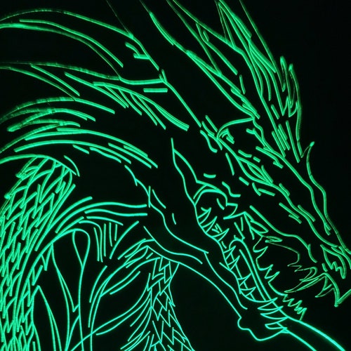 Dragon Led Sign Dragon Light Dragon Neon Sign Dragon Neon - Etsy