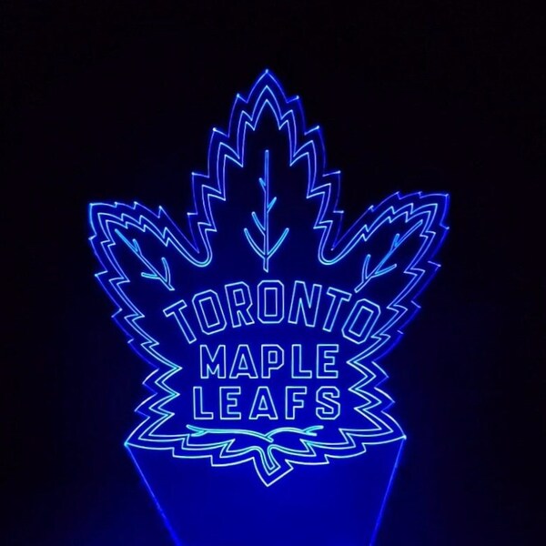 Toronto Maple Leafs Hockey Table - Etsy