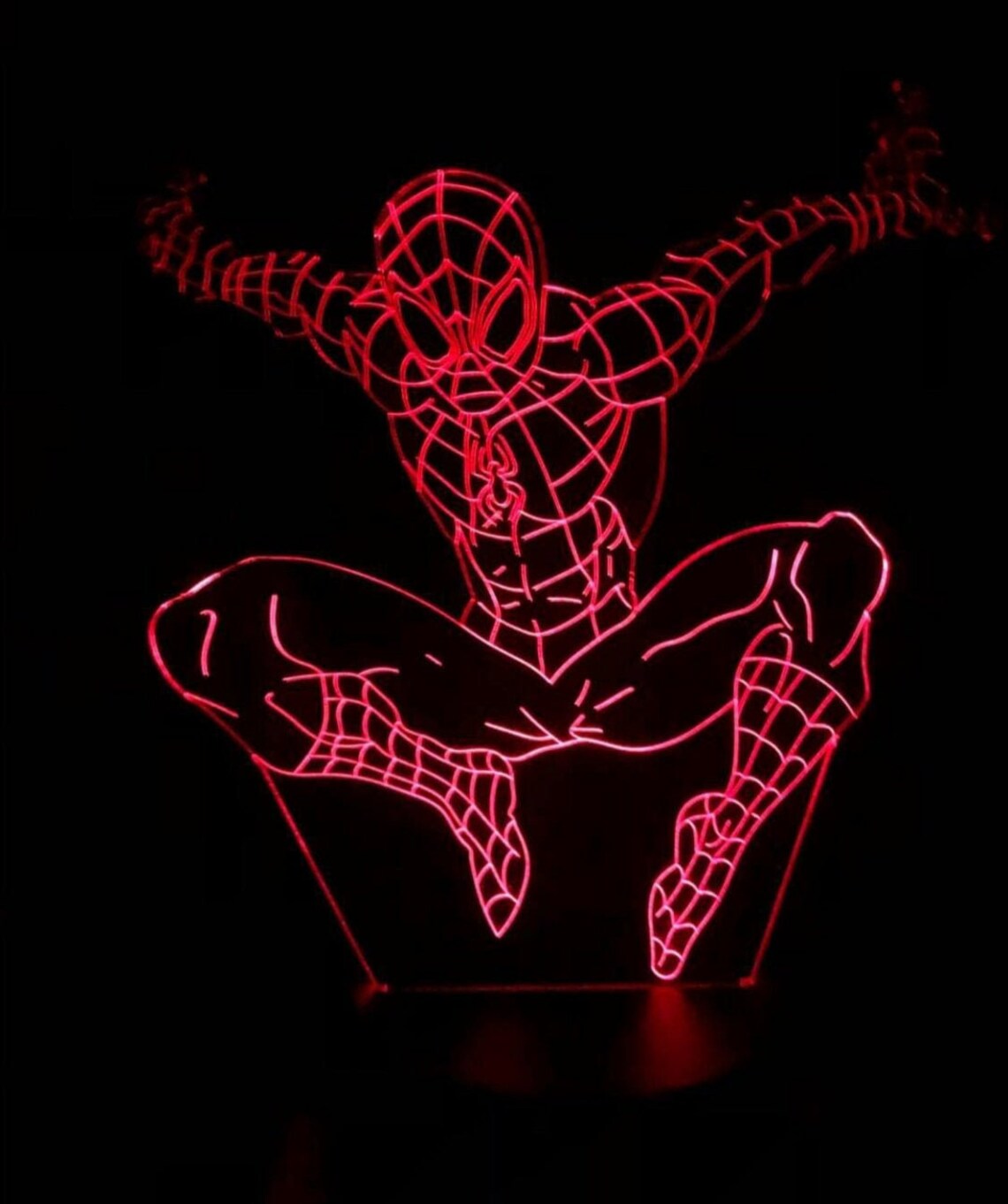 Spiderman LED Glow Light | Etsy
