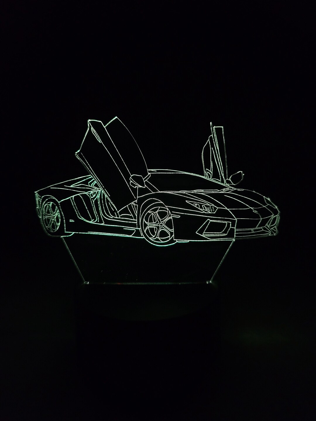 Lambo Lamborghini Supercar LED Glow Light-16 Colors W/remote Control ...