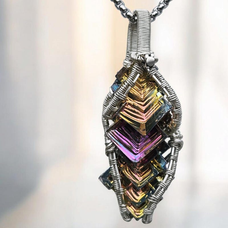 Bismuth Jewelry - Etsy