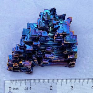 13.6 Ounce / 386 Gram Blue Bismuth Crystal C34 - Etsy