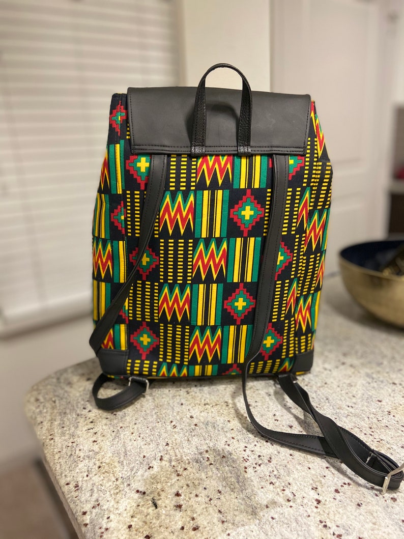 Ankara African Print Backpack - Etsy