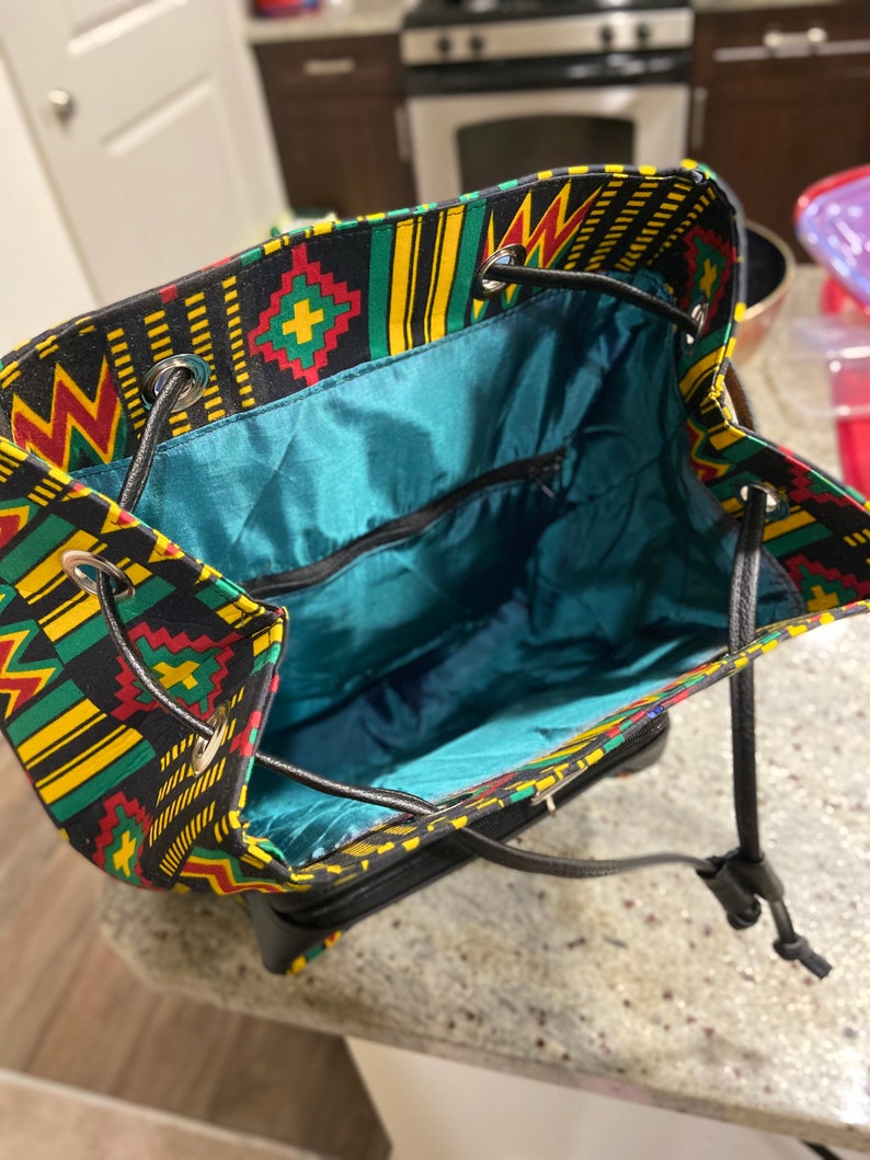 Ankara African Print Backpack - Etsy