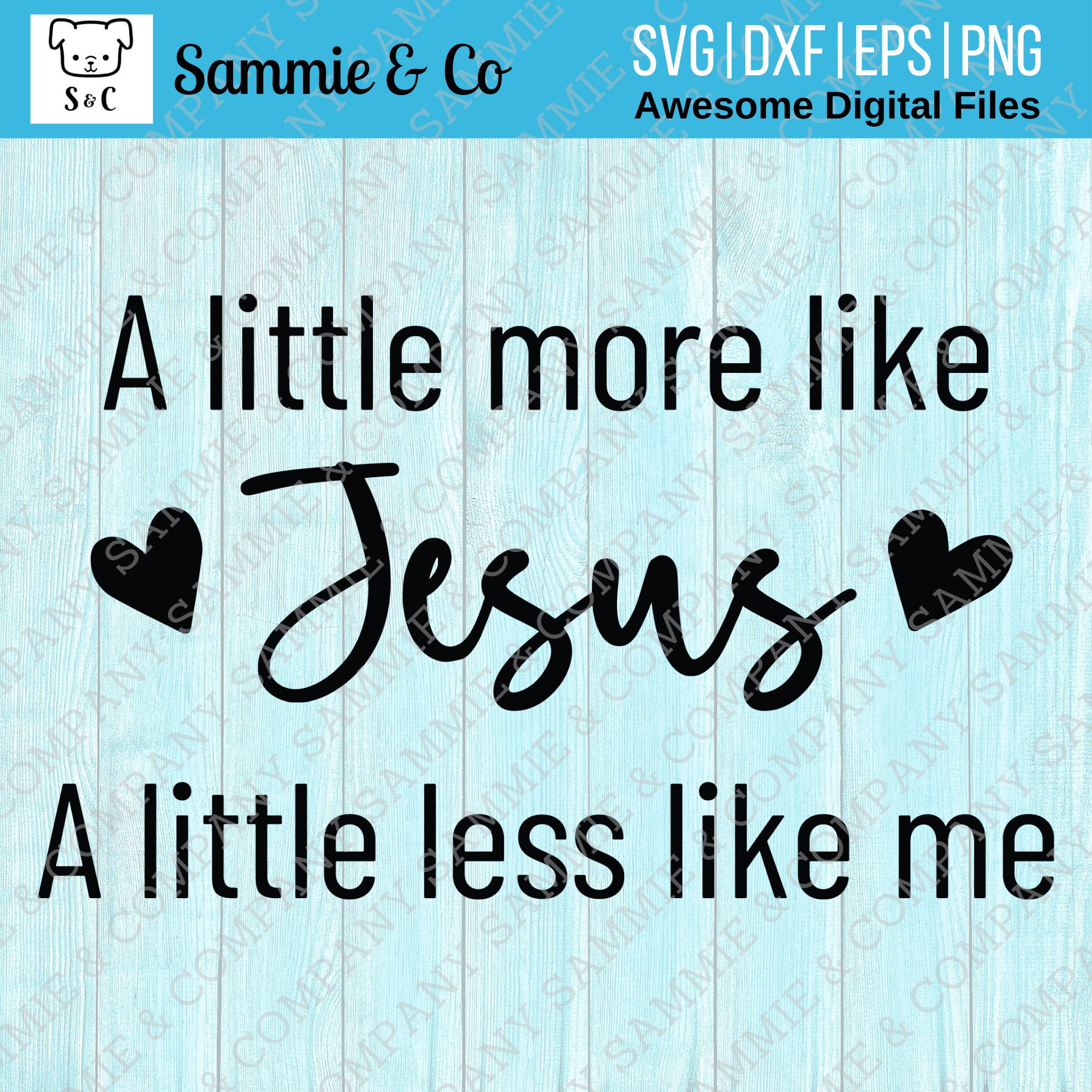 Drawing & Illustration Less me SVG png dxf More Jesus and eps Digital ...