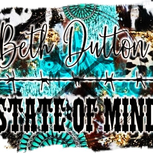 Don't Test My Beth Dutton Sublimation Download - Etsy