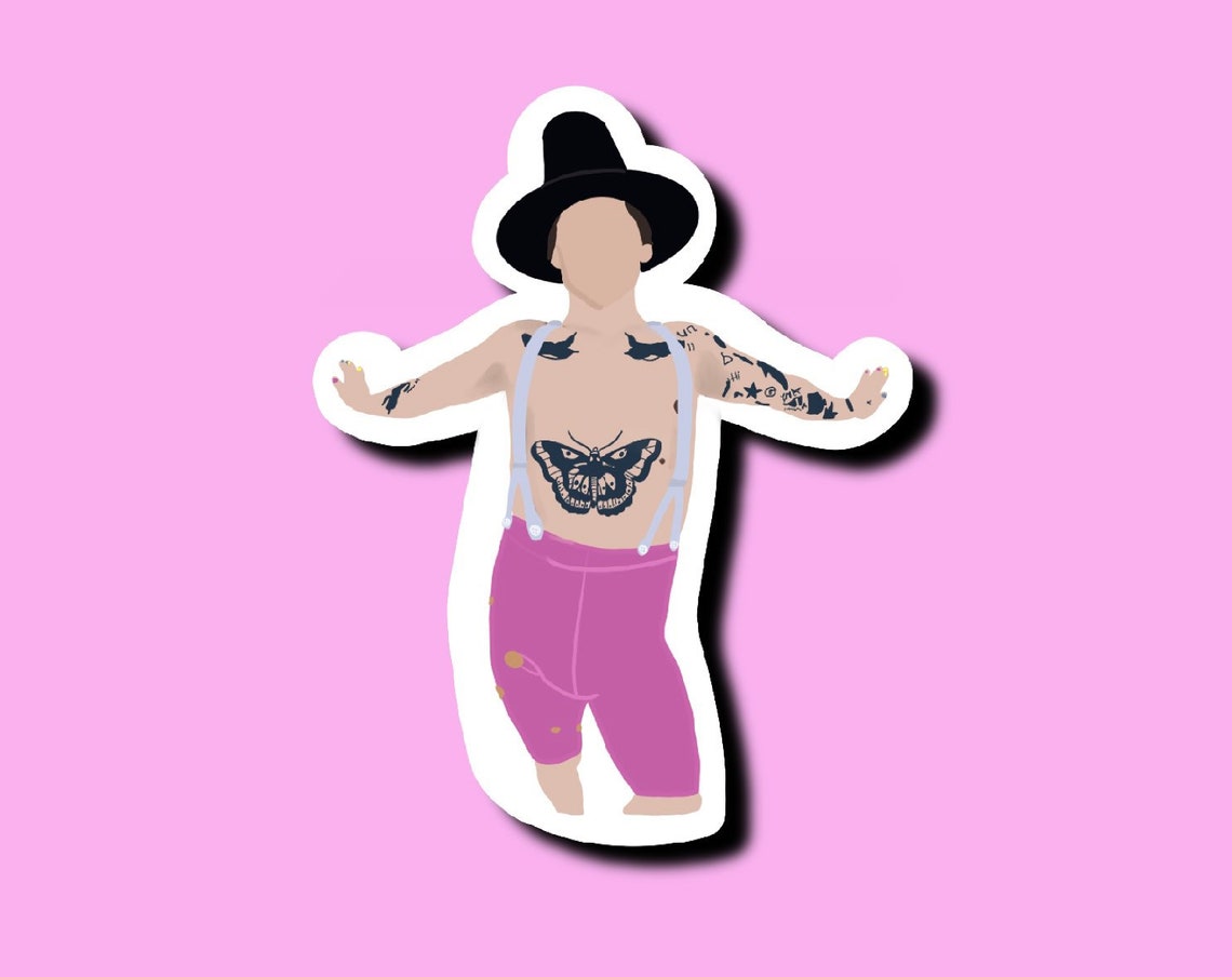 Pilgrim Harry Sticker Harry Styles Fine Line Hslot Love On Etsy
