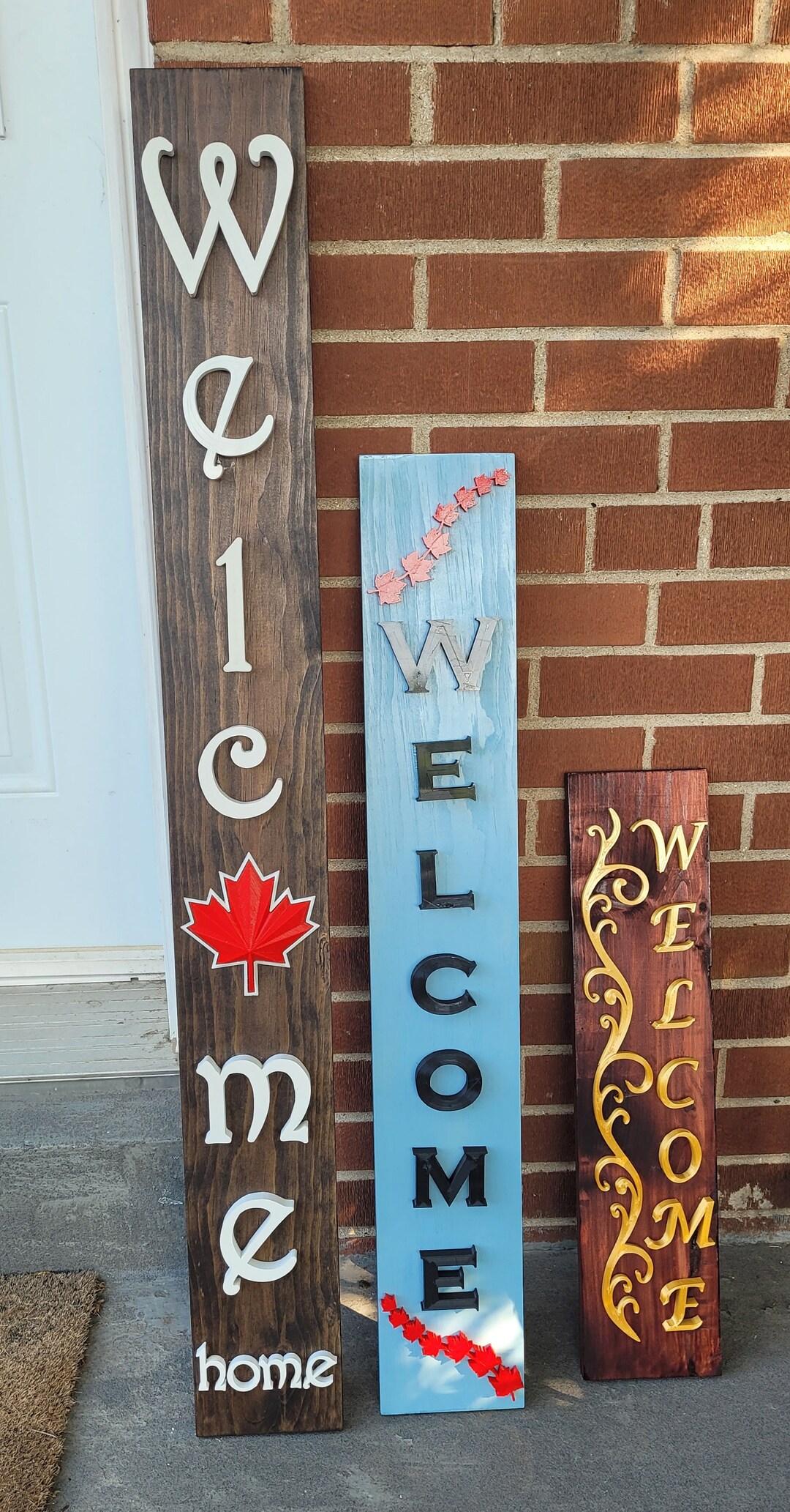 Welcome Sign, Canadian Style, Any Colour & Font, Free Pickup in Toronto ...