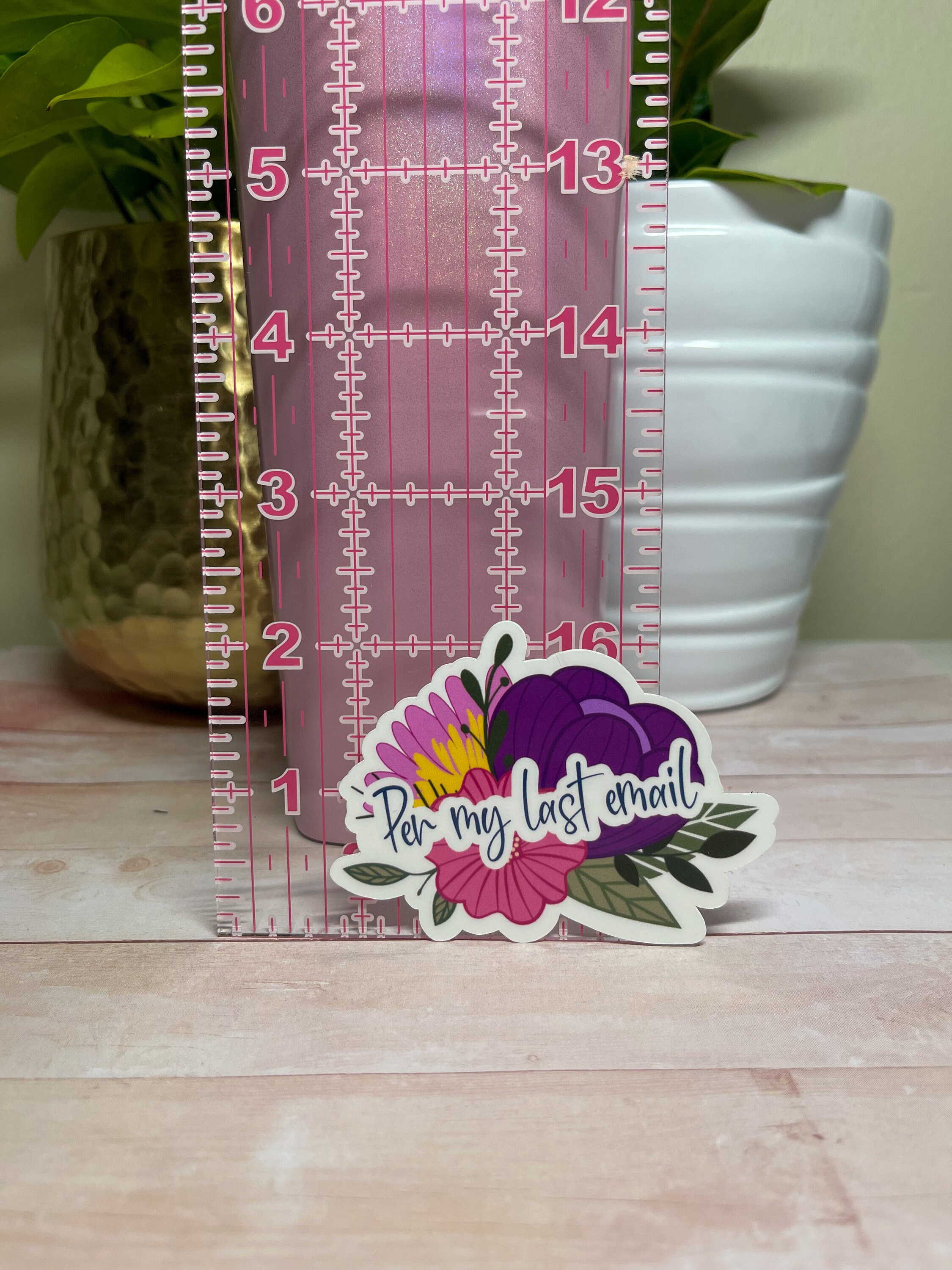 Per My Last Email Sticker Gift for Work Wife Stickers for - Etsy