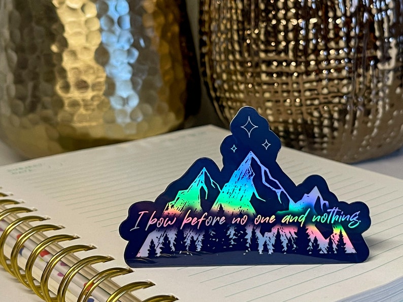 Night Court Ramiel Mountain Stickers Rhysand and Feyre ACOTAR - Etsy