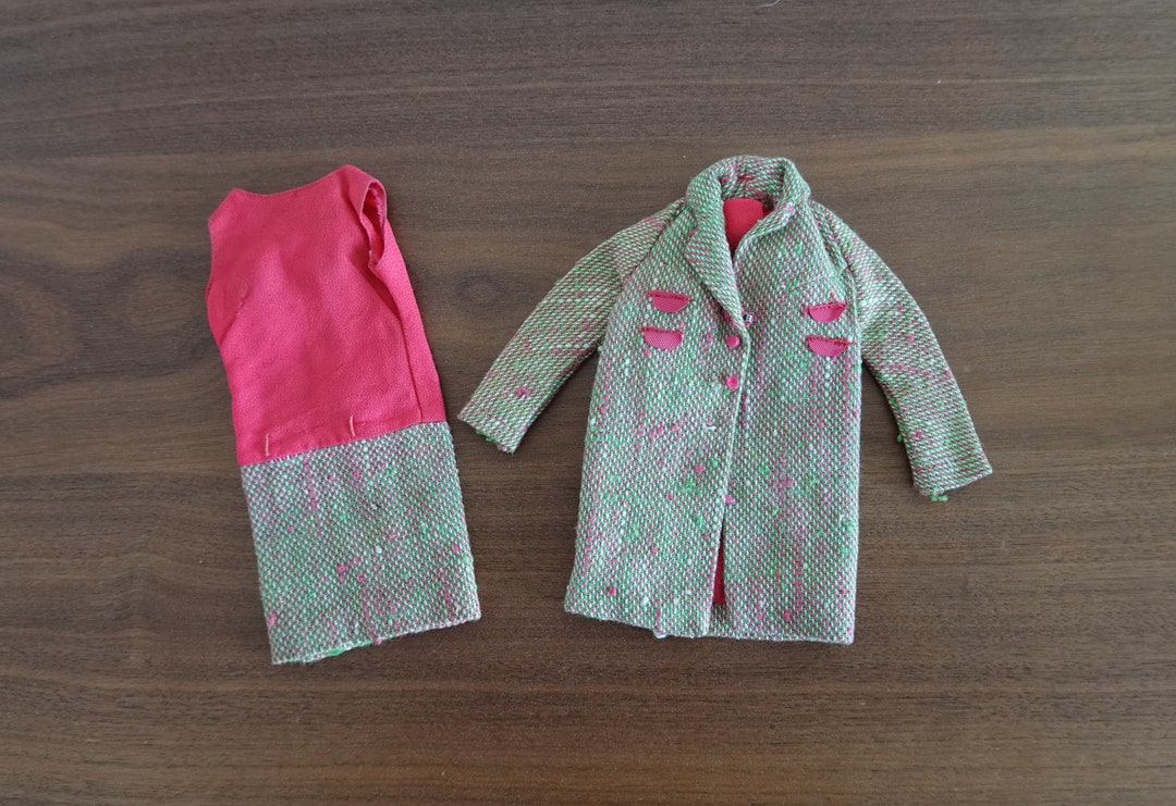 1967 Vintage Barbie Francie Tweed Suit #1286 Collectible RARE - Etsy