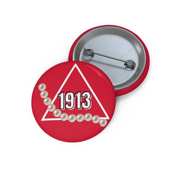 Delta Sigma Theta Pin Delta Sigma Theta Buttons Delta Sigma | Etsy