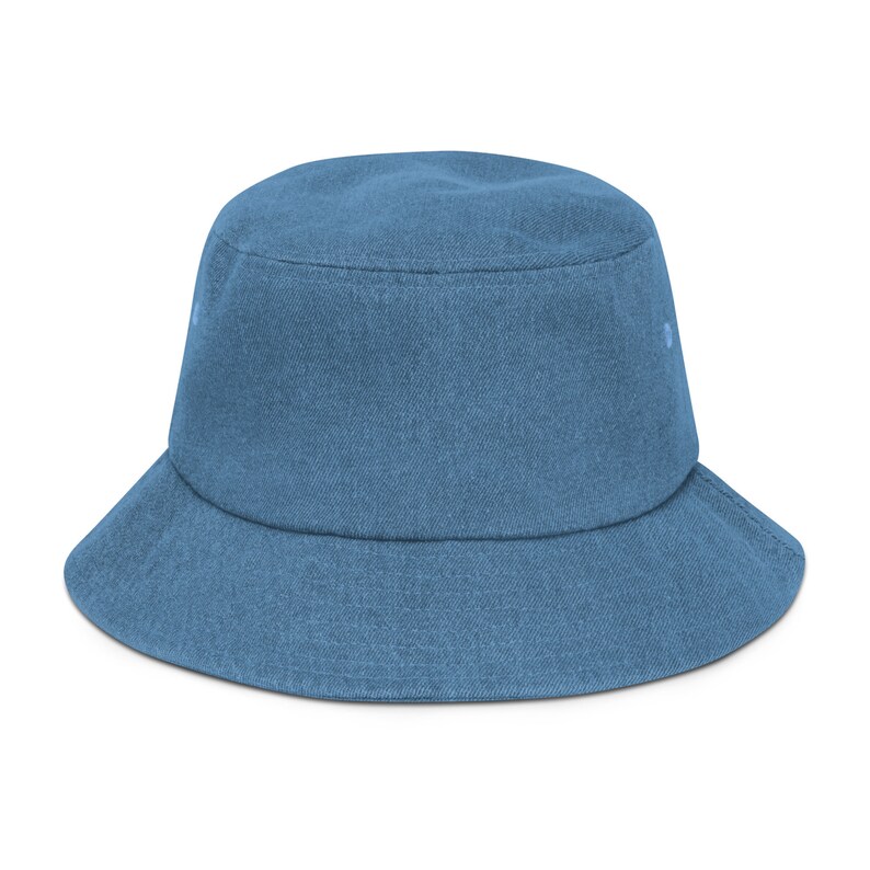 1908 Denim Bucket Hat - Etsy