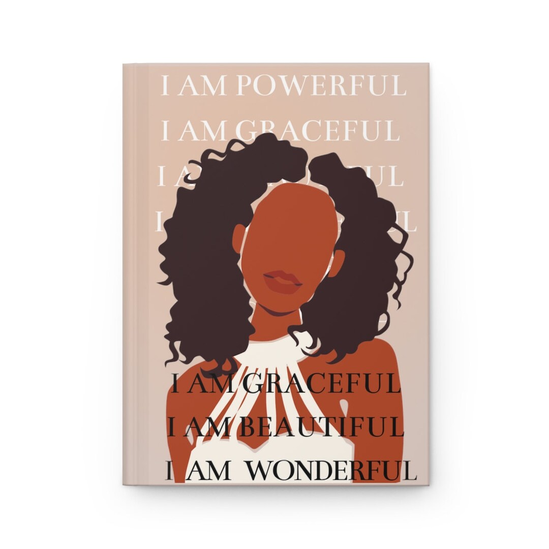 Melanin Nudes "ava" Hardcover Journal Matte | Afrocentric Gifts ...