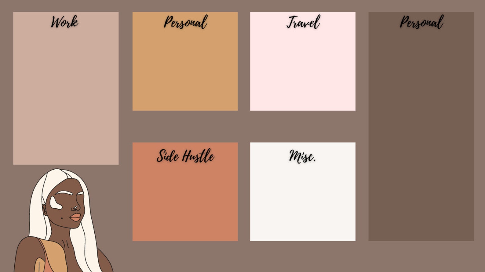 Editable Desktop Wallpaper for Mac and Windows, Feminine Desktop ...