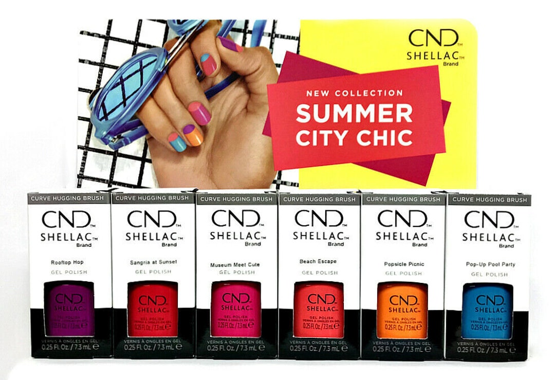 CND Shellac Gel Polish CITY CHIC Resort Summer 2021 - Etsy