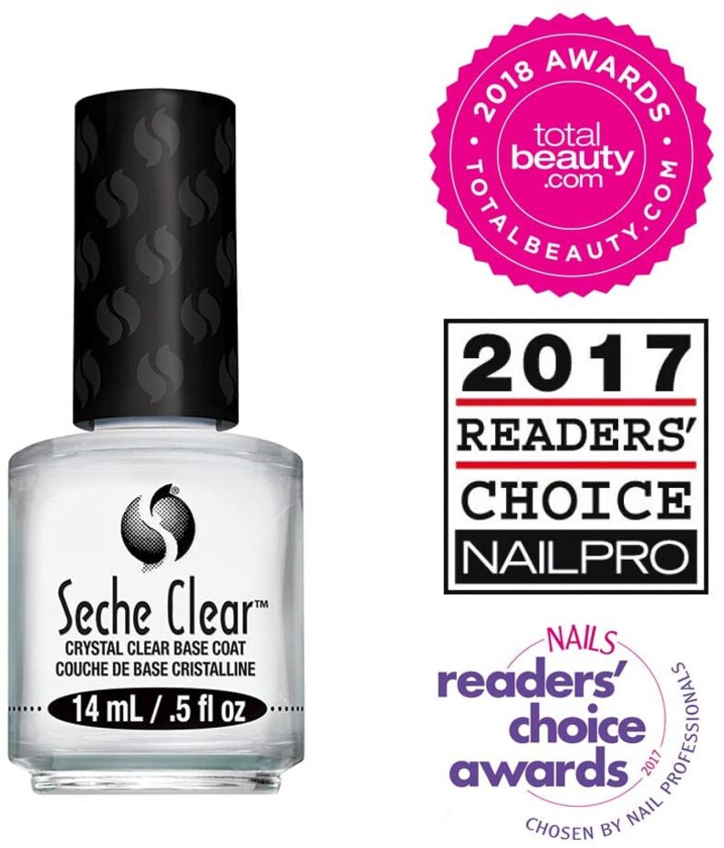 Seche Clear Base Coat .5 Oz. No Formaldehyde & No Toluene | Etsy