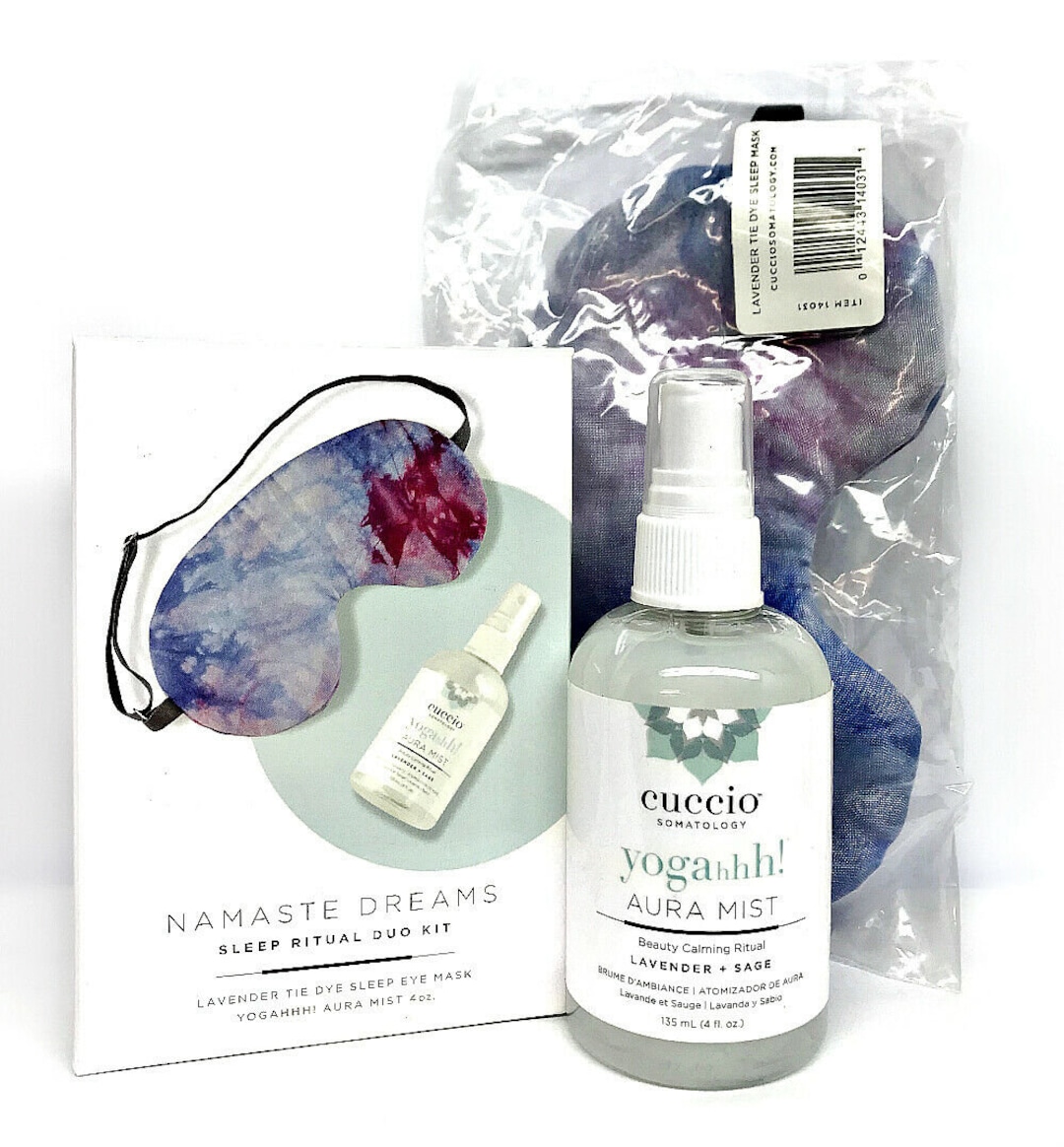 Namaste Dreams Duo Kit by Cuccio for Unisex 4oz Yogahhh Aura Mist Eye ...