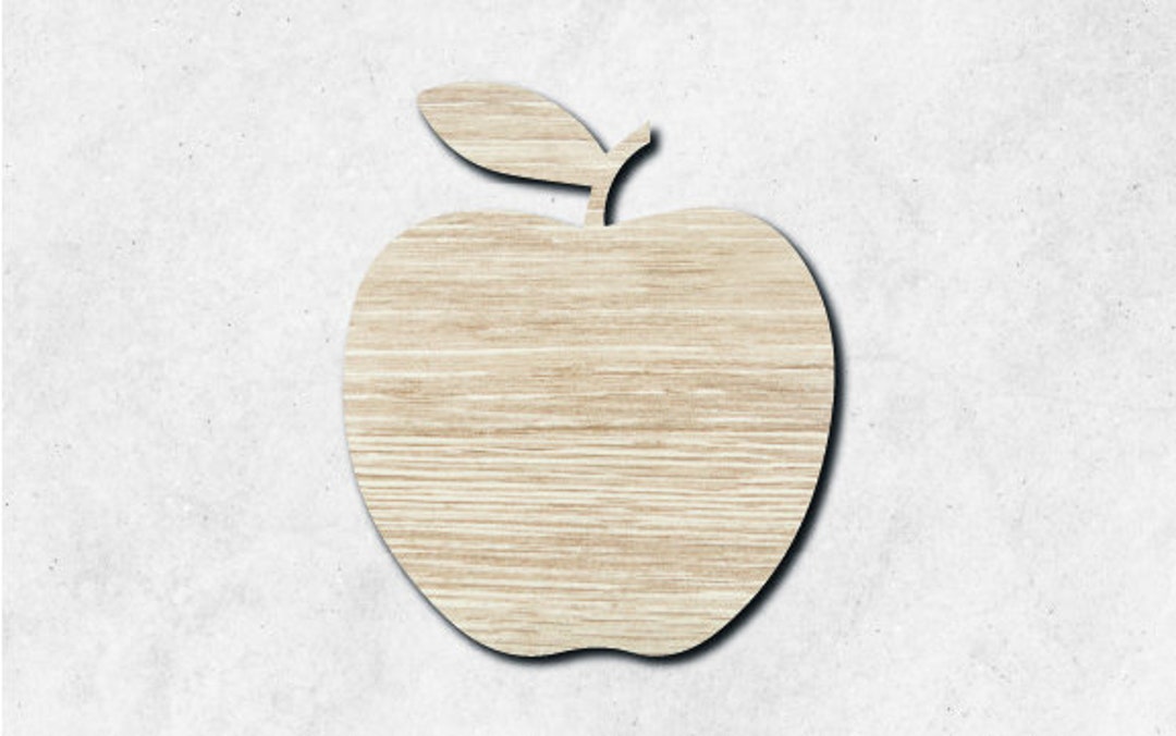 Unfinished Wooden Apple for Crafts- Multiple Sizes Available - Etsy
