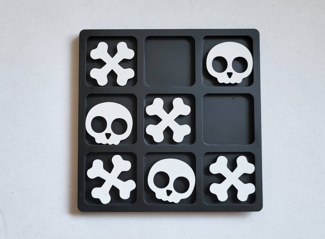 Halloween Tic-tac-toe - Festive Games, Fall Coffee Table Game, Kids ...