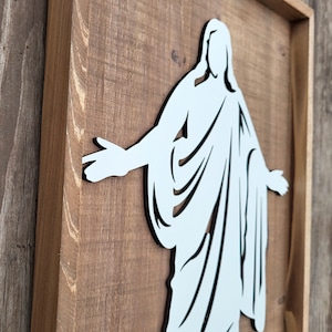 Rustic Wood Christus Sign | Easter Sign | Jesus Christ Wall Decor ...