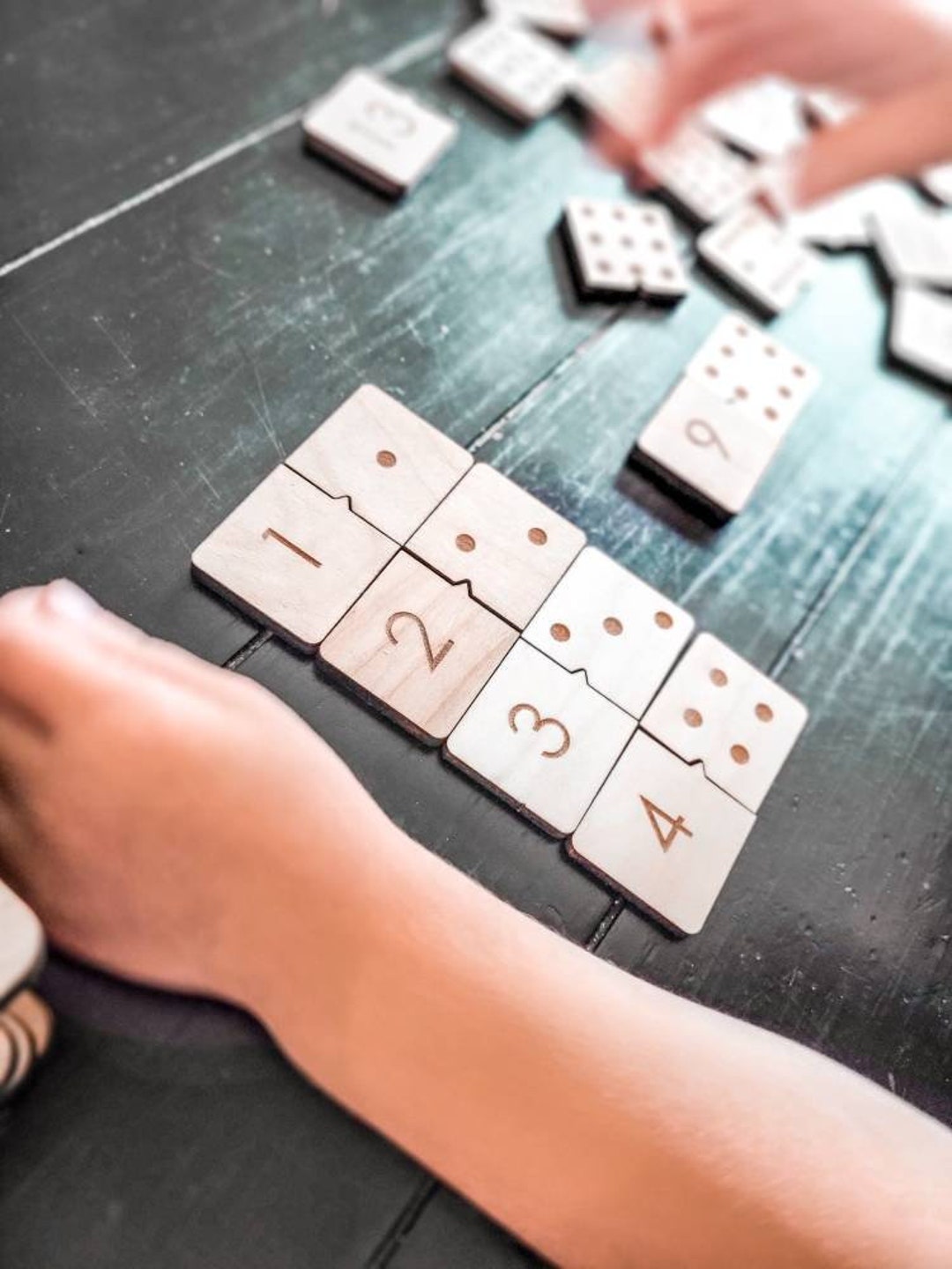 Match the Dominoes - Number Learning - Educational Counting Toy ...