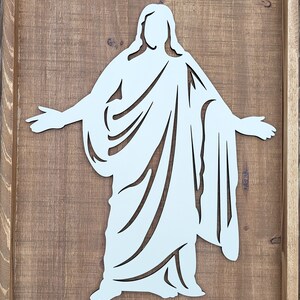 Rustic Wood Christus Sign | Easter Sign | Jesus Christ Wall Decor ...