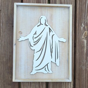 Rustic Wood Christus Sign | Easter Sign | Jesus Christ Wall Decor ...