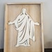 Rustic Wood Christus Sign Easter Sign Jesus Christ Wall Decor Religious ...