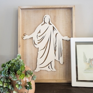 Rustic Wood Christus Sign Easter Sign Jesus Christ Wall Decor Religious ...