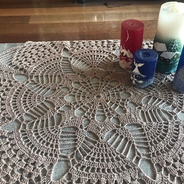 Crochet Table Center - Etsy