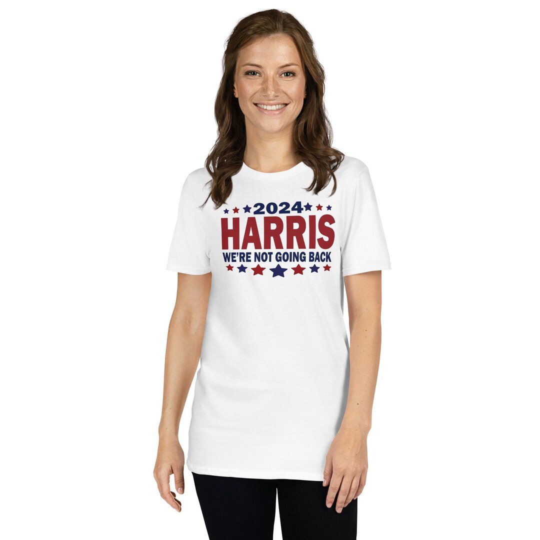 Vote 2024 Kamala Harris Tim Walz 2024 Democrat We're Not Going Back ...
