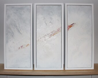 Triptych Oil Canvas - Etsy UK