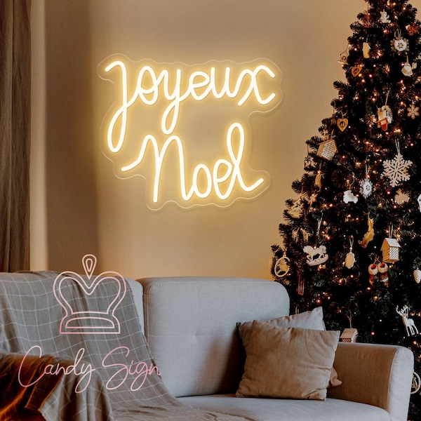 Joyeux Noel Sign - Etsy