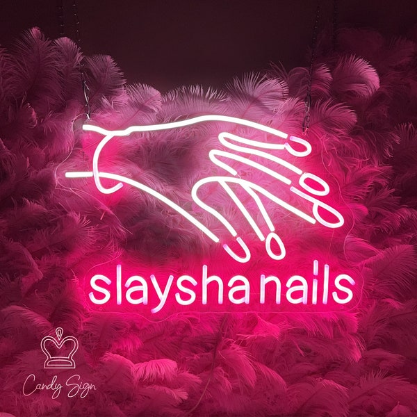 Neon Desk Sign Custom - Etsy