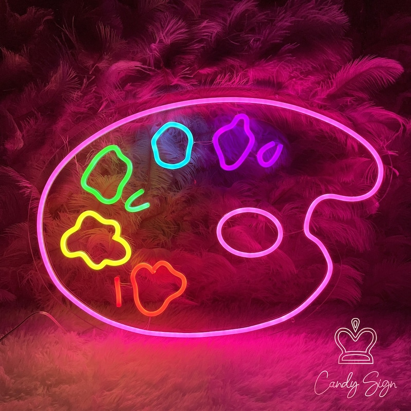 Neon Sign Painting - Etsy