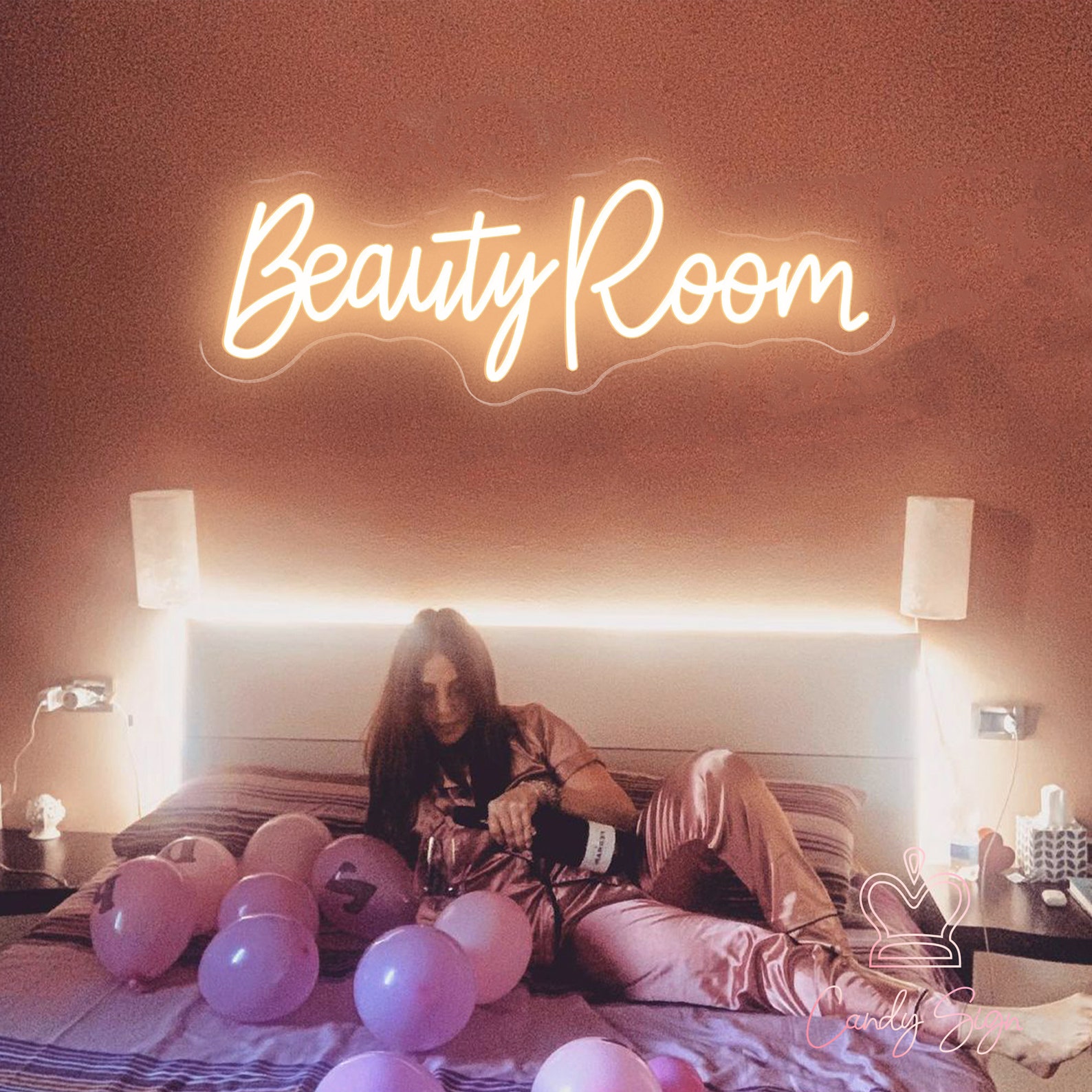 Beauty Room Neon Signcustom Salon Neon Signbedroom Home - Etsy