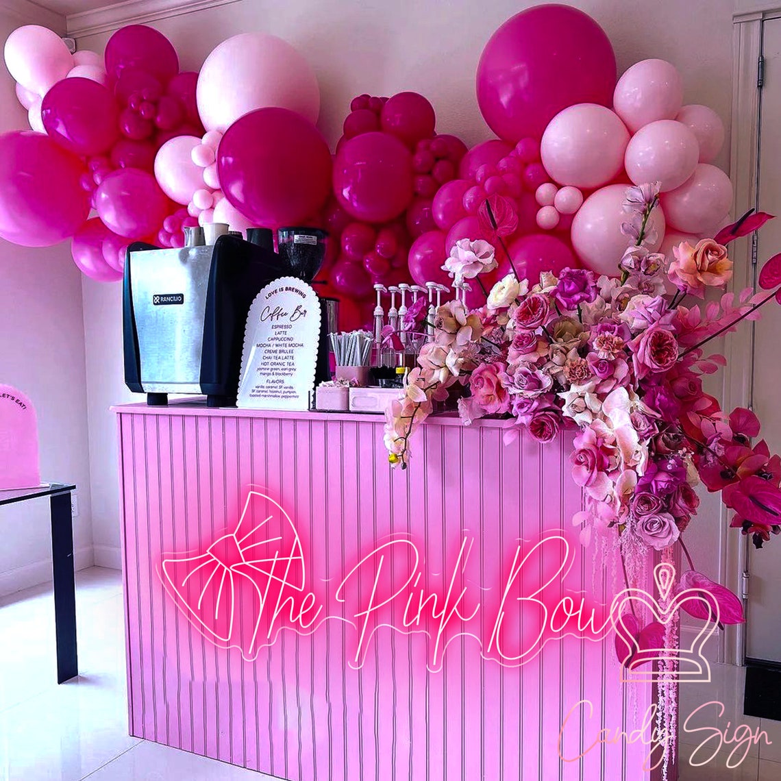 Pink Neon Sign Customled Sign for Salon Nailbeauty Roomneon - Etsy