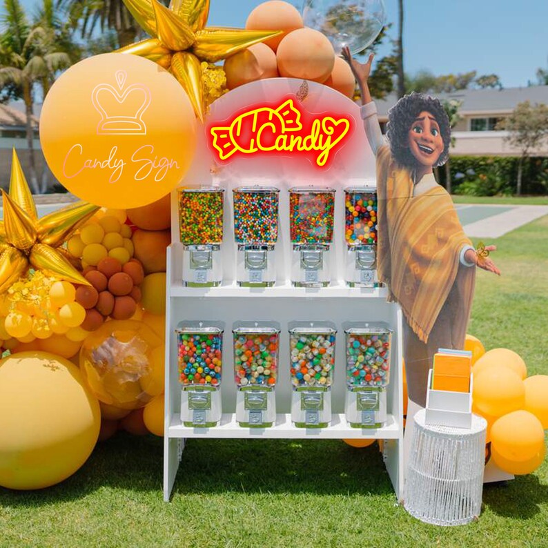 Custom Candy Bar Led Light Sign,sweet Candy Light up Sign,candy Bar ...