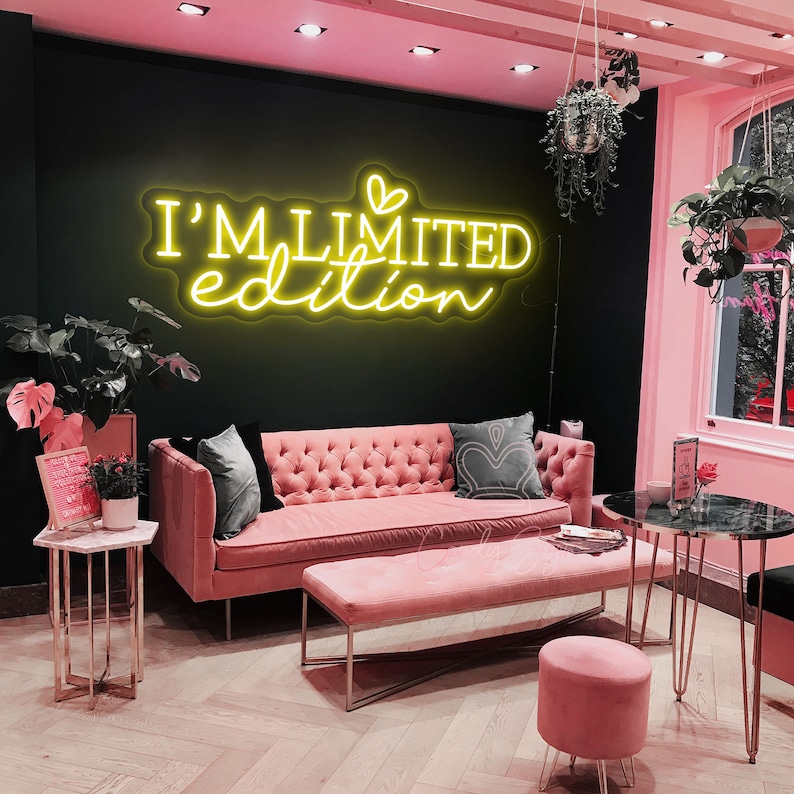 I'm Limited Edition LED Neon Sign,custom Beauty Room Light Sign,beauty ...