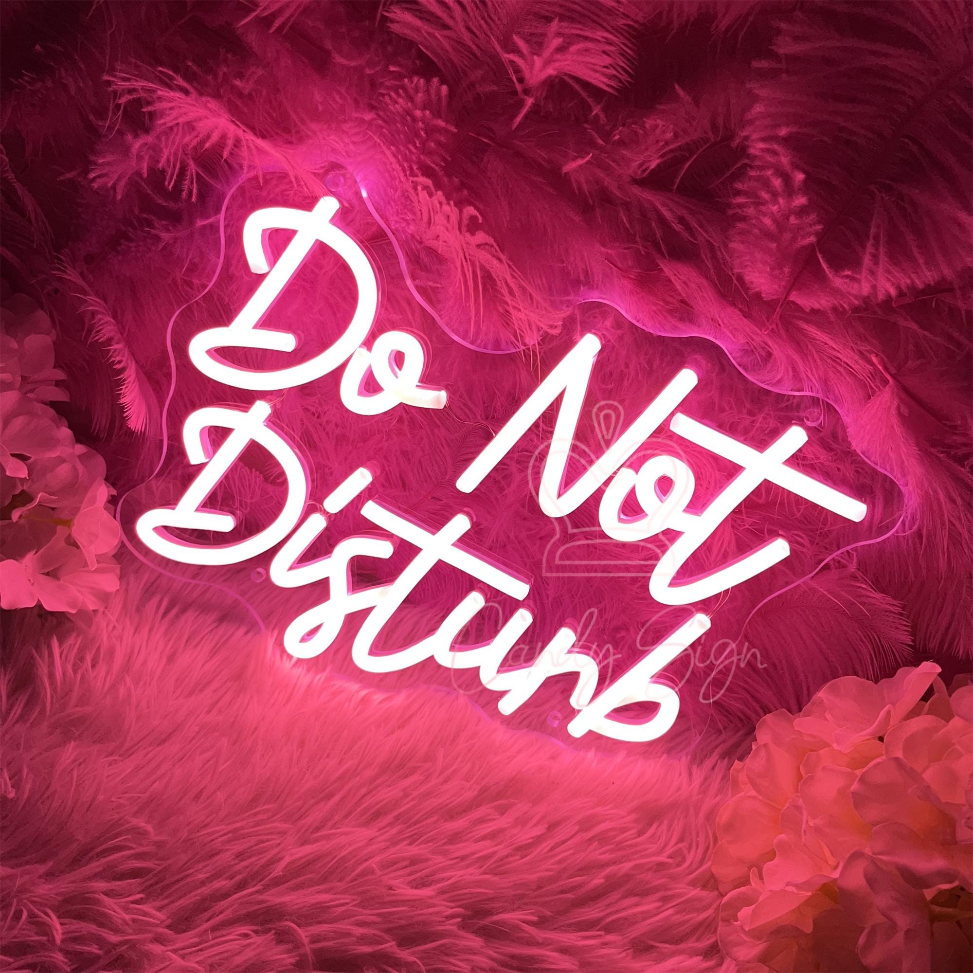 Do Not Disturb Neon Sign,custom LED Neon Sign,game Room Home Dorm ...