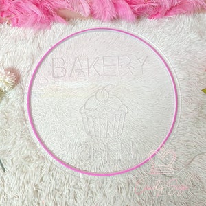 Bakery Open Neon Sign,custom Shop Open Neon Sign,3d Engrave Acrylic ...