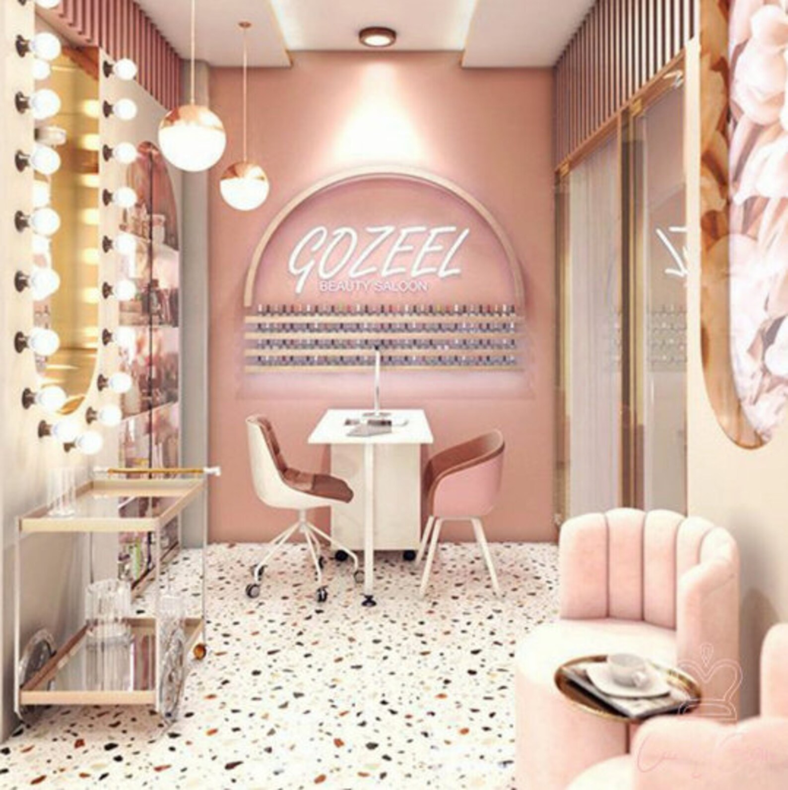 Custom Salon Room Neon Sign,beauty Room Signs,spa Bar Led Signage,pink ...