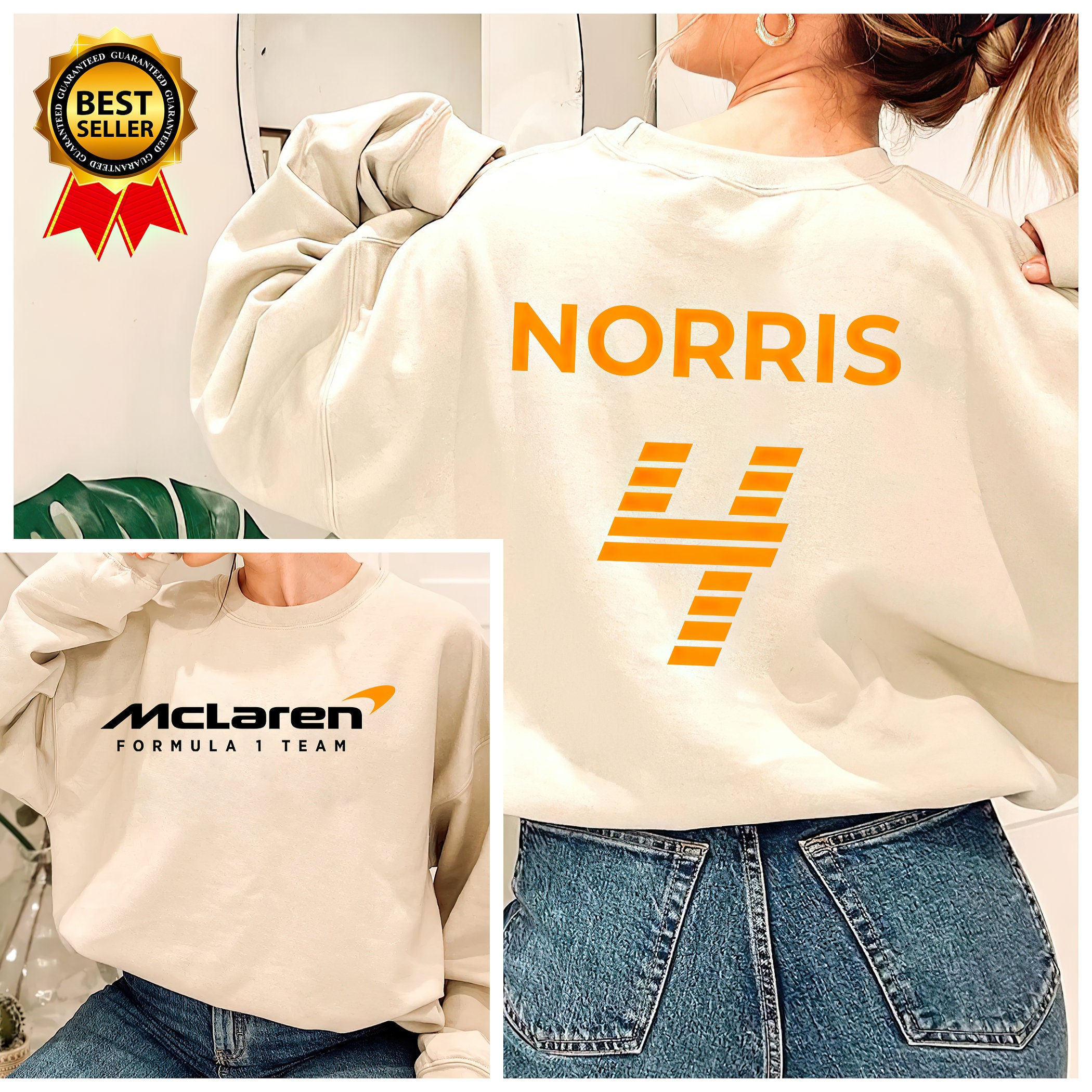 Lando Norris Shirt, Lando Norris Formula One Sweatshirt, F1 Two Sides Shirt, Lando Norris 4, F1 ...