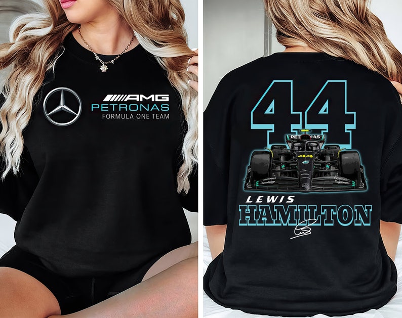 Lewis Hamilton Shirt, Lewis Hamilton Formula One Sweatshirt, F1 Two ...